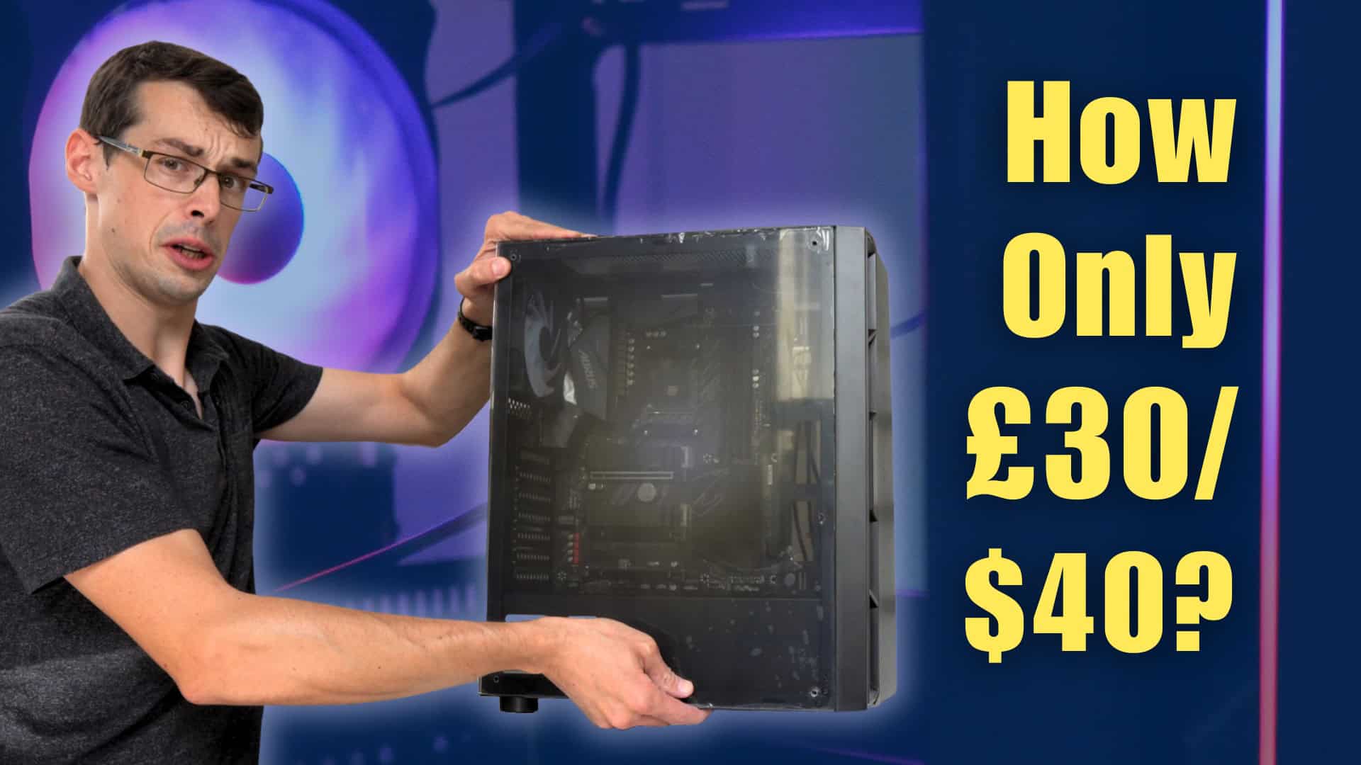A Tempered Glass RGB ATX Case For Just £30/$40?! (CiT Galaxy Review ...